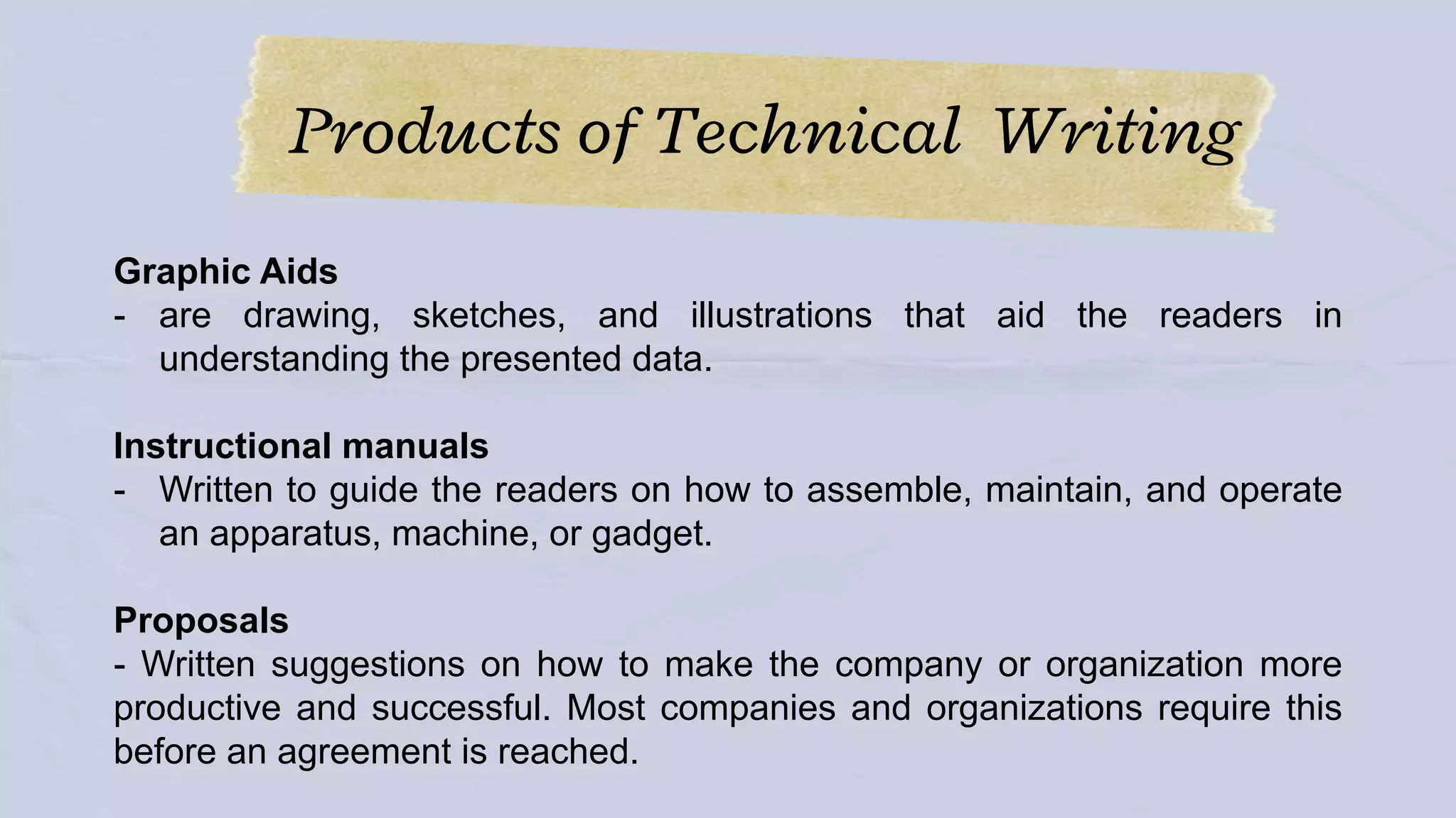 Introduction to Technical Writing | PPTX
