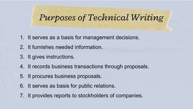 Introduction to Technical Writing | PPTX | Freelance Writing | Content ...