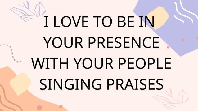 Christian Praise and Worship Line up during praise and worship | PPTX ...