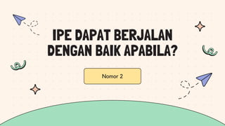 PPT IPE (Interprofessional Education) Jenjang Kuliah | PPT