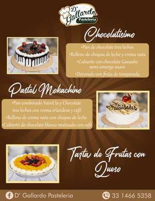 Pasteleria d gallardo | PDF