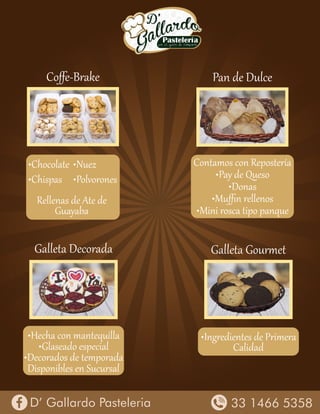 Pasteleria d gallardo | PDF
