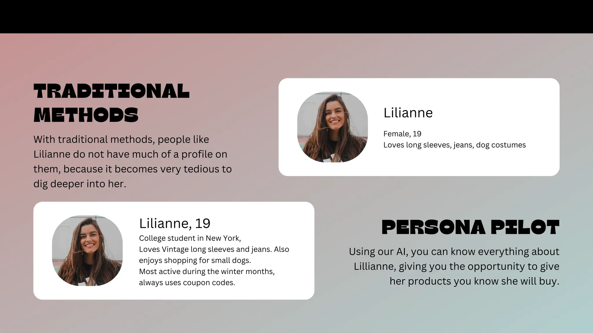 Persona Pilot: Behavioral Targeting of the Future | PPT