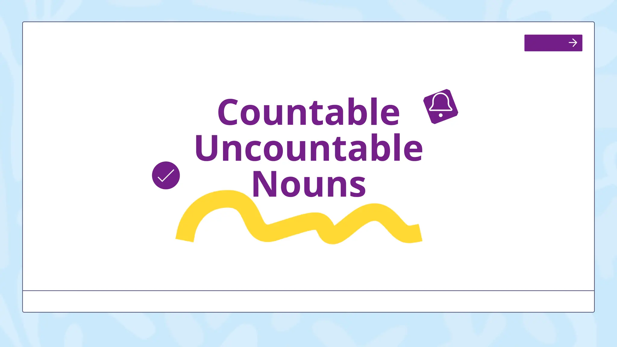 Pastel Simple Countable Uncountable Nouns Educational Presentation.pptx