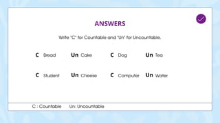Pastel Simple Countable Uncountable Nouns Educational Presentation.pptx