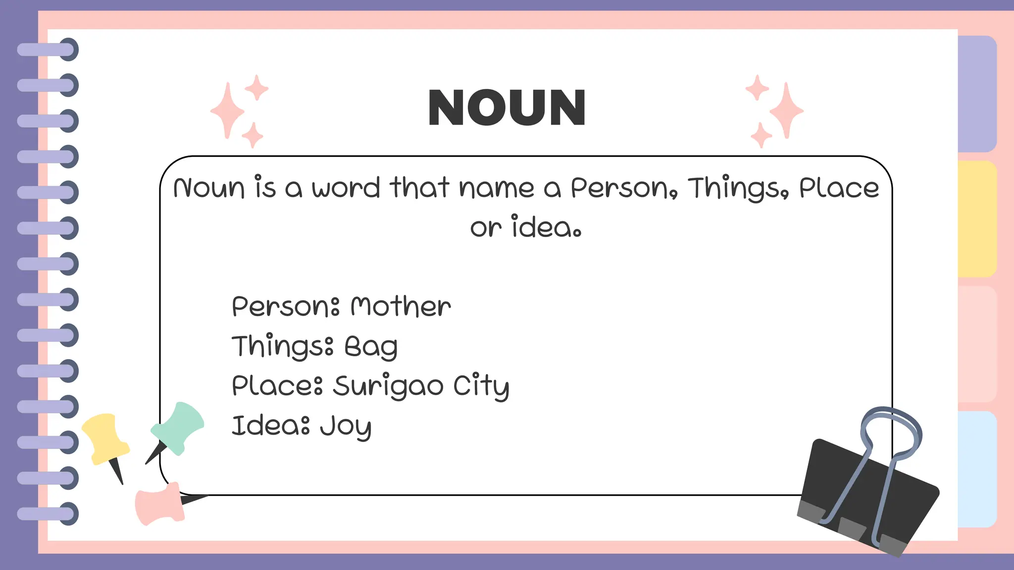 Part of Speech ( Noun)__________________________ | PPT