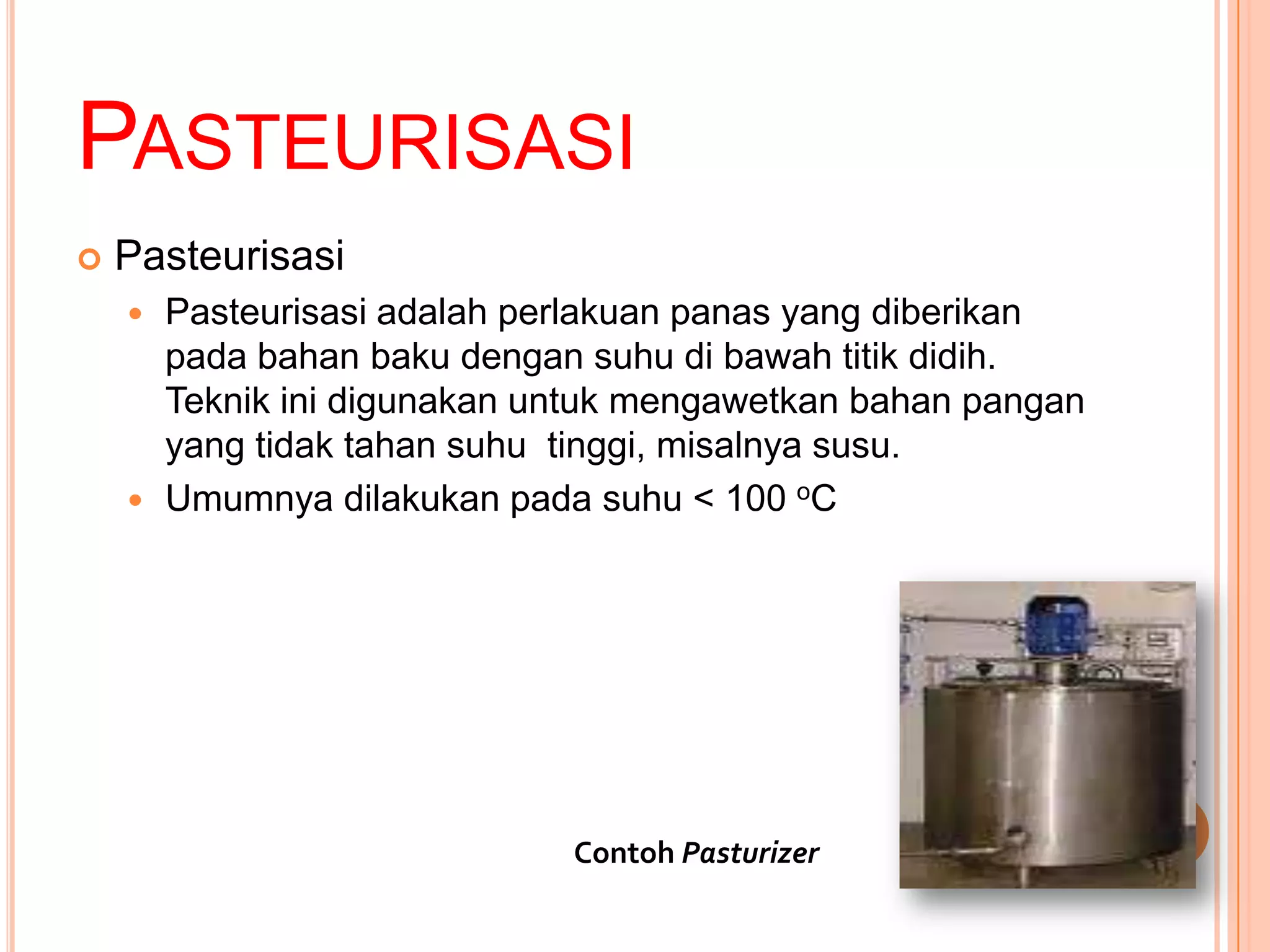 Pasteurisasi uploud | PPTX
