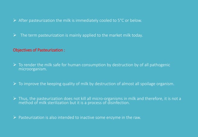 PASTEURISATION | PPTX | Chemistry | Science