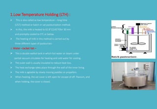 PASTEURISATION | PPTX
