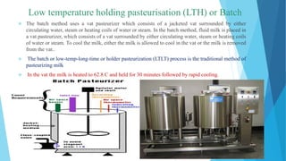 Pasteurisation of food product | PPTX