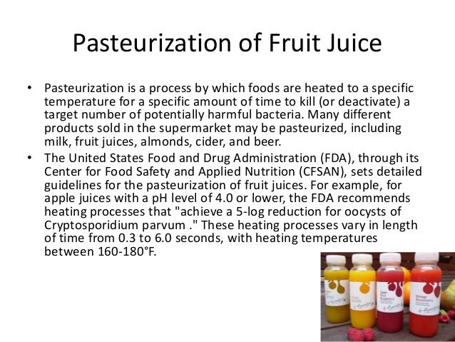 Pasteurization Meaning
