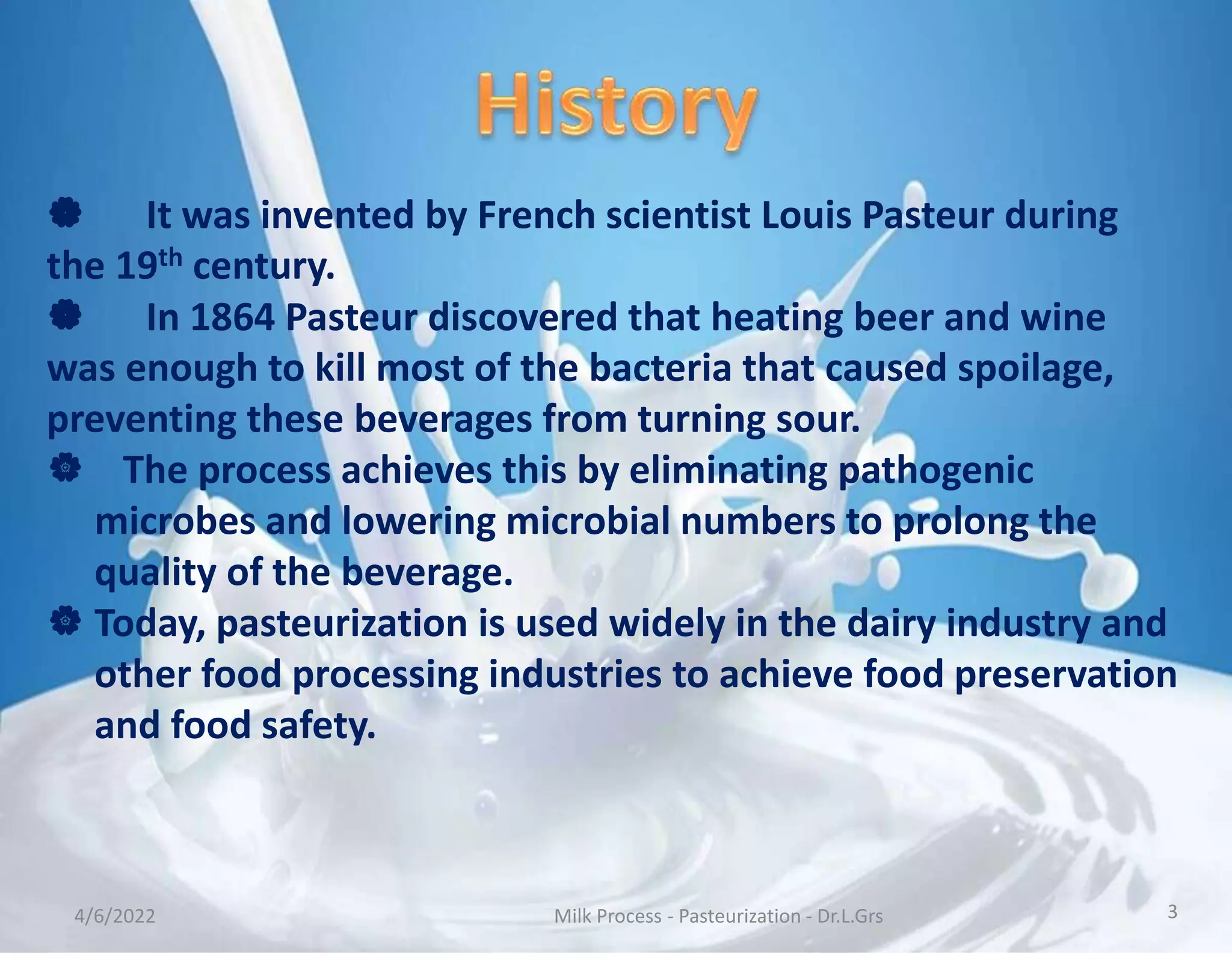 Pasteurization | PPTX