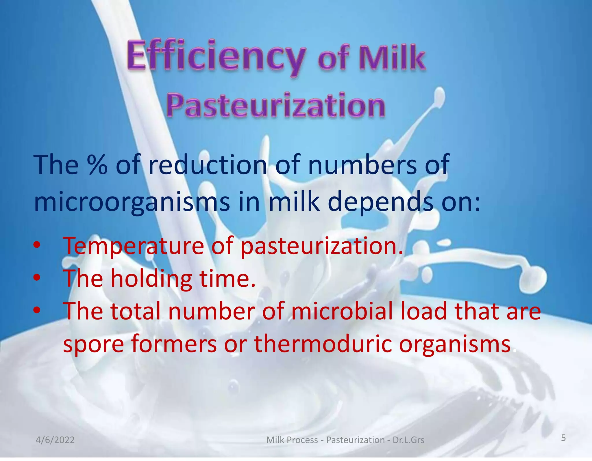 Pasteurization | PPTX
