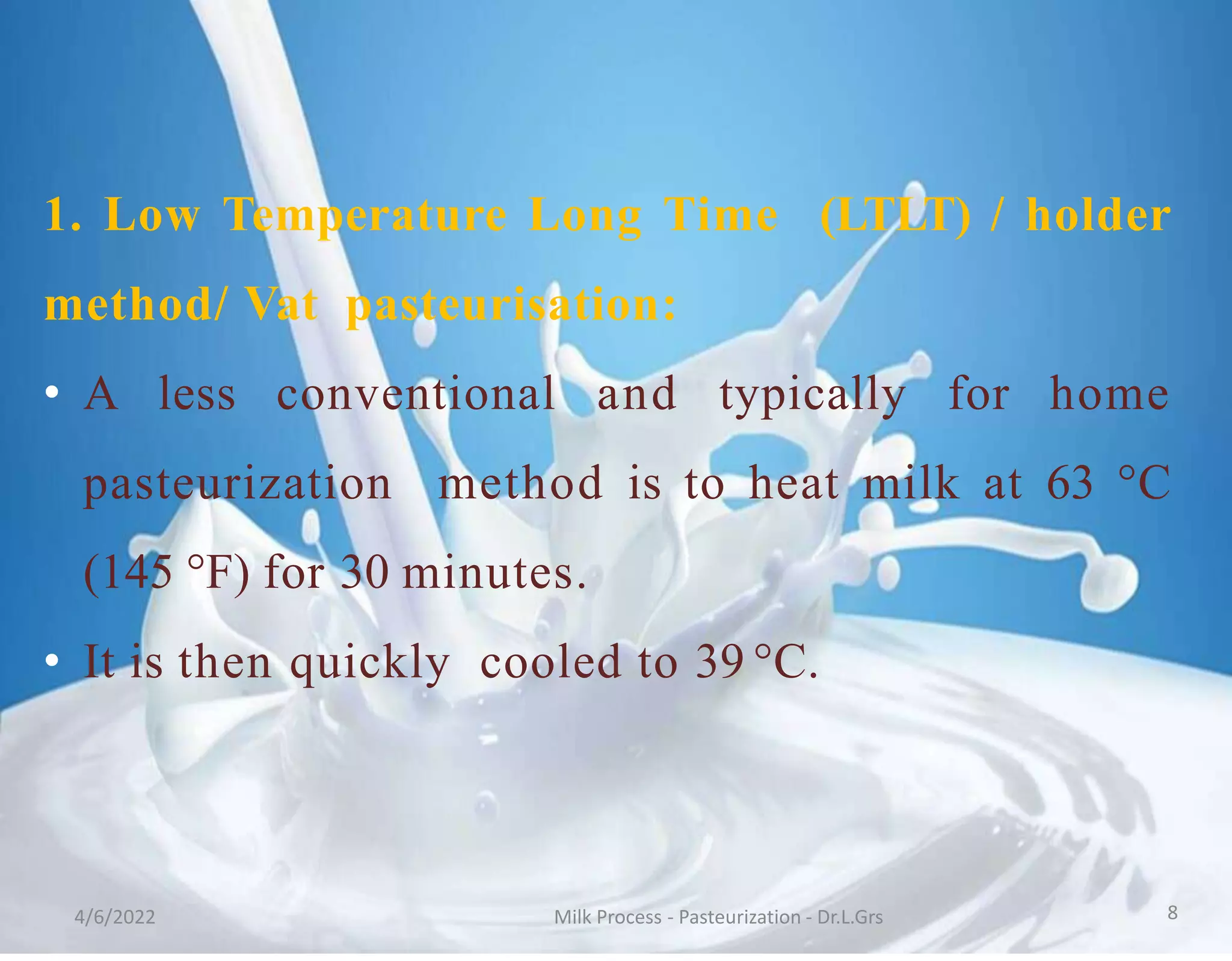 Pasteurization | PPTX