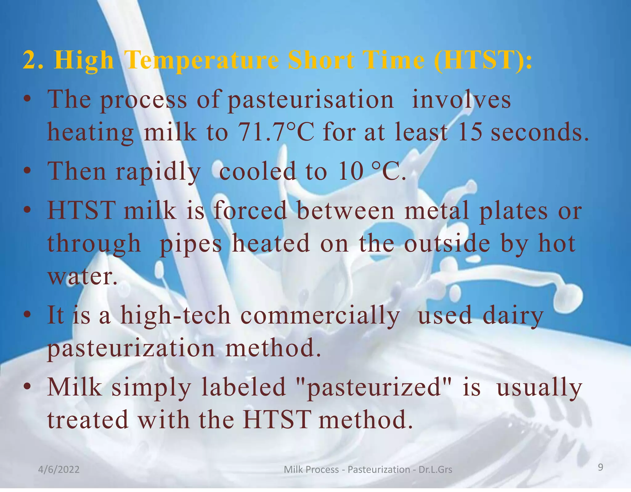 Pasteurization | PPTX