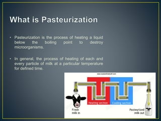 Dairy Pasteurization Process | PPTX