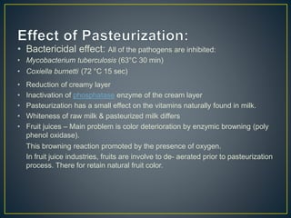 Dairy Pasteurization Process | PPTX