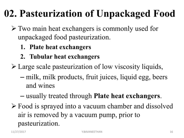 Pasteurization | PPTX | Chemistry | Science