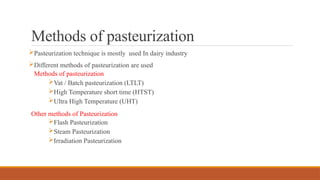 Pasteurization and heat exchangersr.pptx