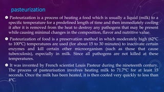 Pasteurization by sajib reza | PPT