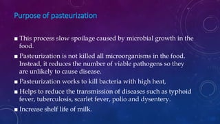 Pasteurization by sajib reza | PPT