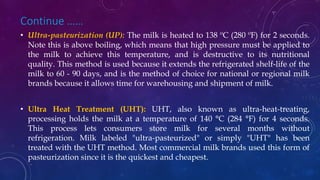 Pasteurization by sajib reza | PPT
