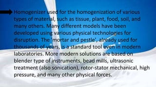 Pasteurization and Homogenization of milk | PPTX