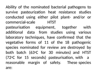 Pasteurization of Milk_Food Biotechnology.pptx