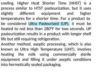 Pasteurization of Milk_Food Biotechnology.pptx