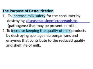 Pasteurization of Milk_Food Biotechnology.pptx