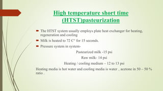 Milk pasteurization | PPTX