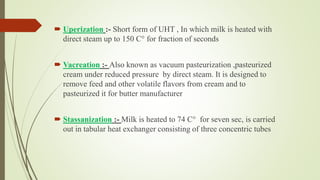 Milk pasteurization | PPTX