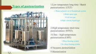 Milk pasteurization | PPTX