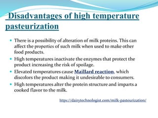 Pasteurization(suraj) | PPTX