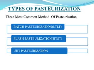 Pasteurization(suraj) | PPTX