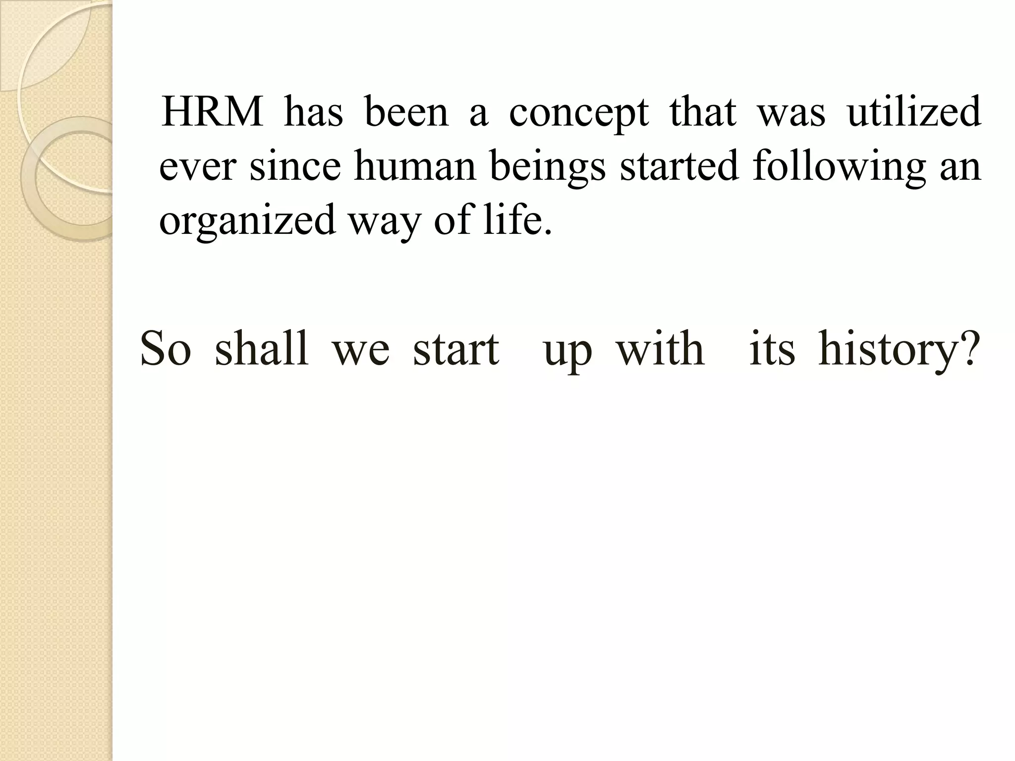 history of hr | PPTX