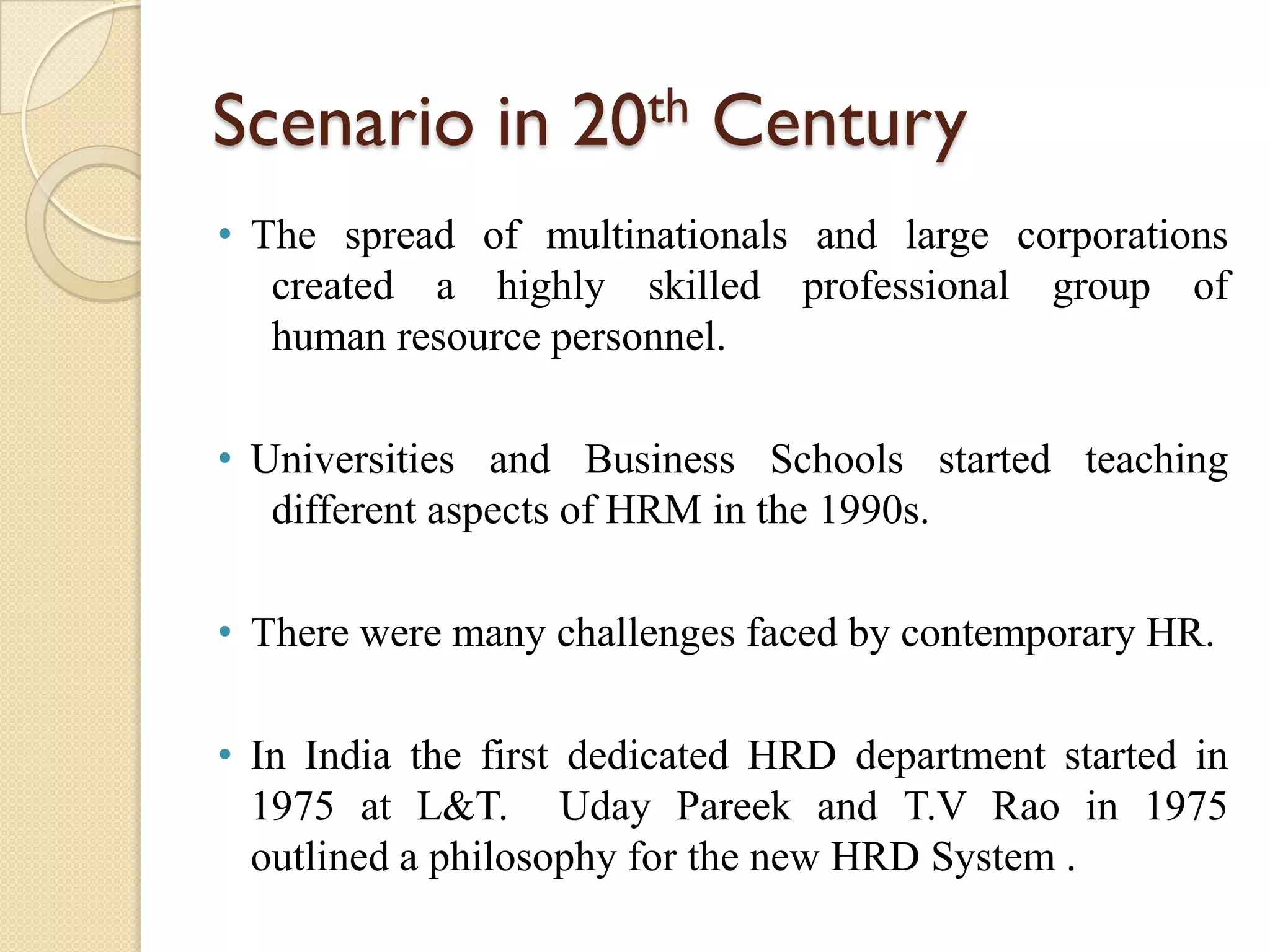 history of hr | PPTX