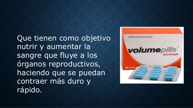Pastillas Para Producir Mas Esperma Volume Pills