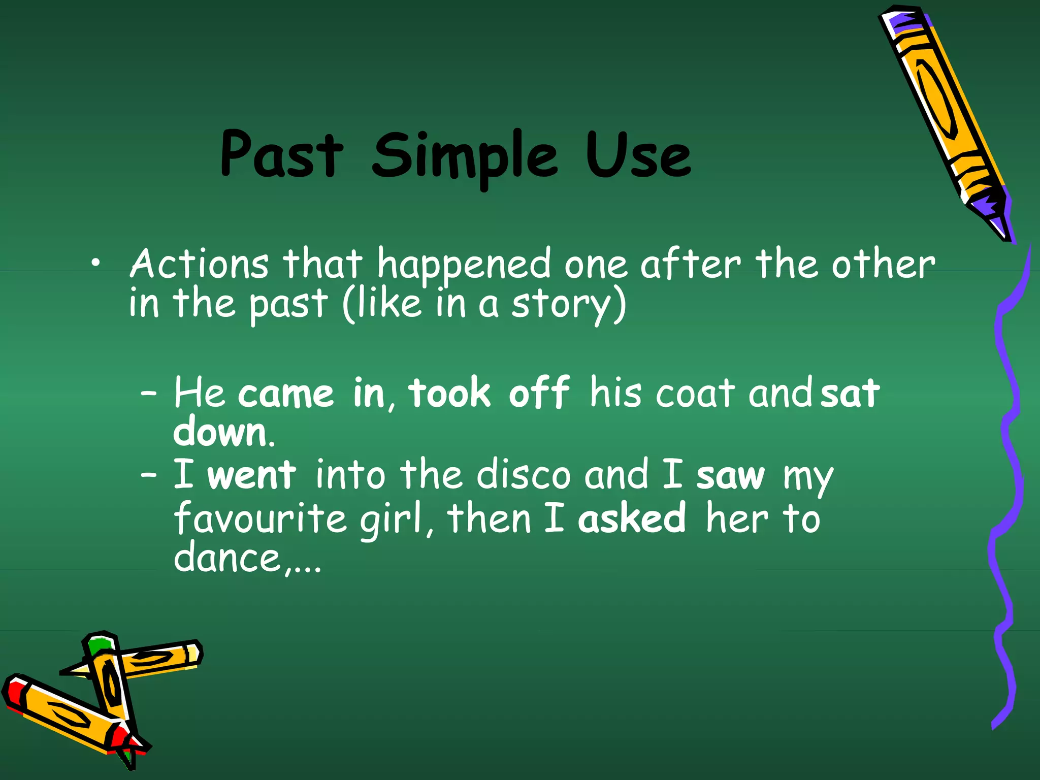 Past indefinite tense/ Past simple tense | PPTX