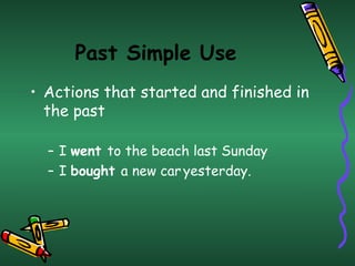 Past indefinite tense/ Past simple tense | PPTX