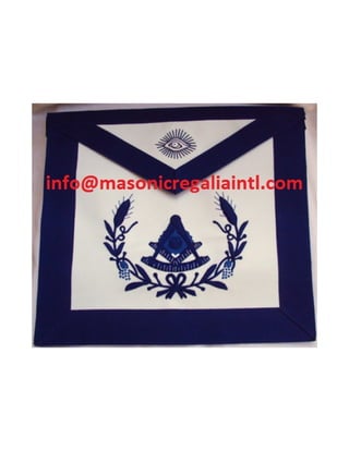 Past Master Apron | PDF