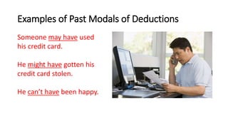 Past Modals of Deductions | PPTX