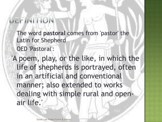 The Pastoral | PPTX
