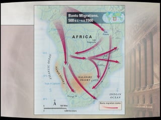 Pastoral And Bantu Migrations | PPT | Hinduism | Religion & Spirituality