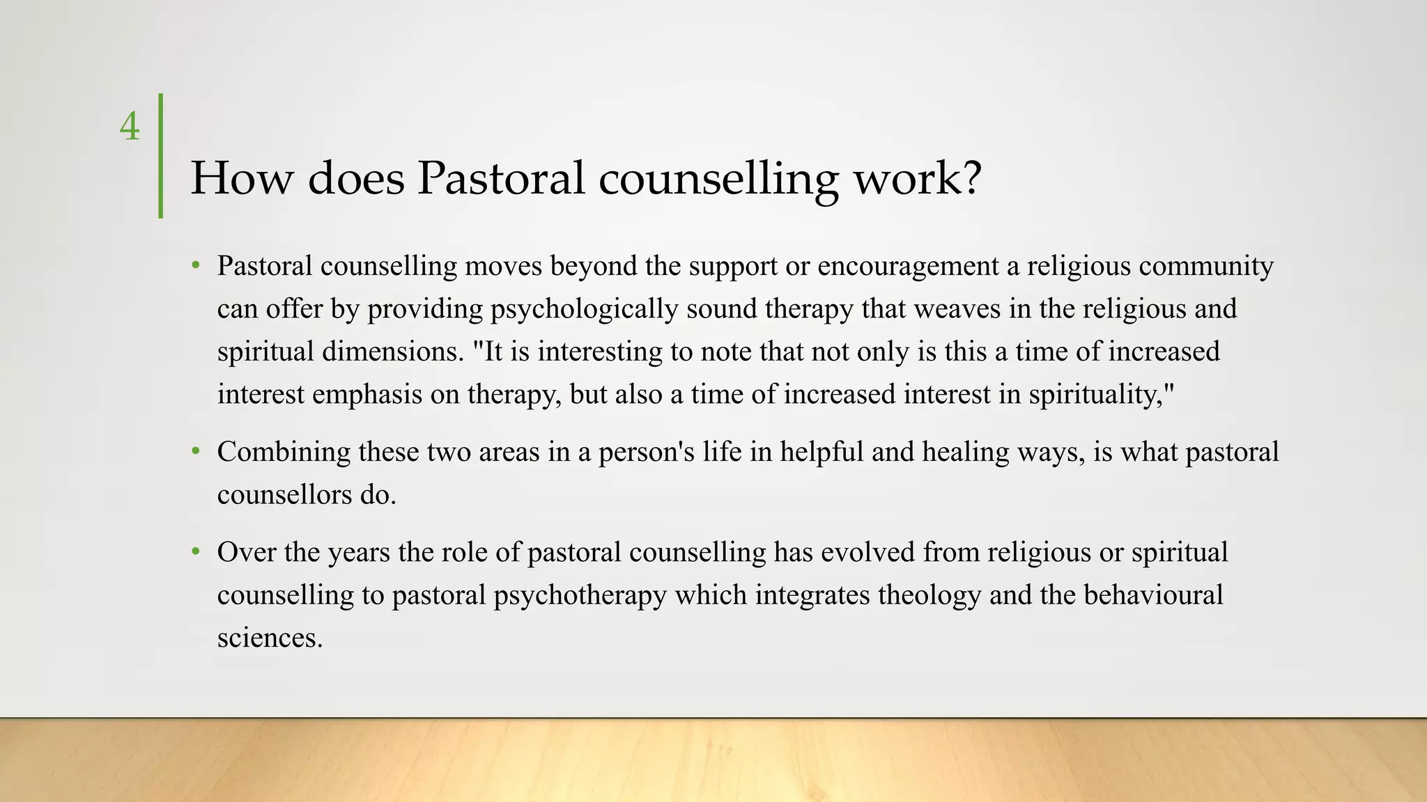 Pastoral counselling | PDF