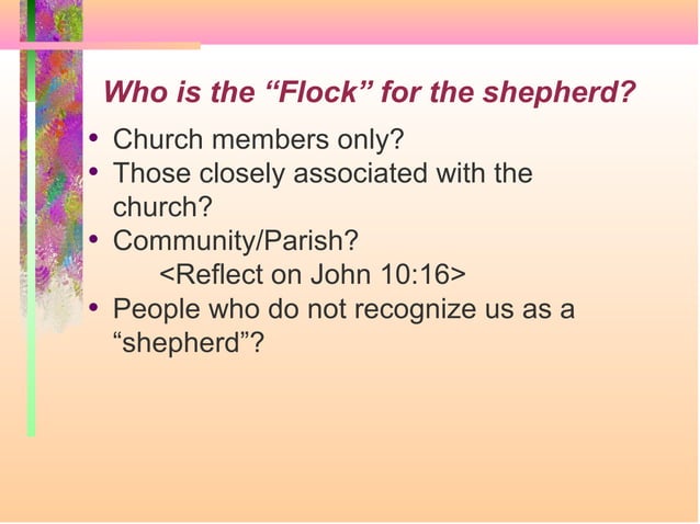 History and Foundations of Pastoral Care | PPT | Christianity ...