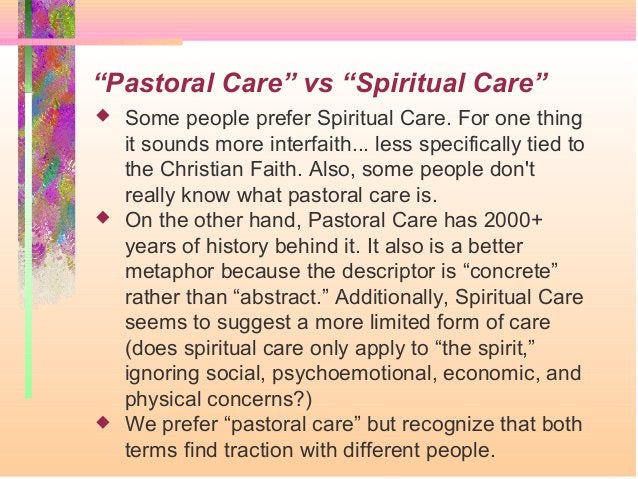 History and Foundations of Pastoral Care | PPT | Christianity ...