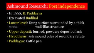 Pastoral Communities f Deccan- Ash Mound and Village sites of Karnataka ...
