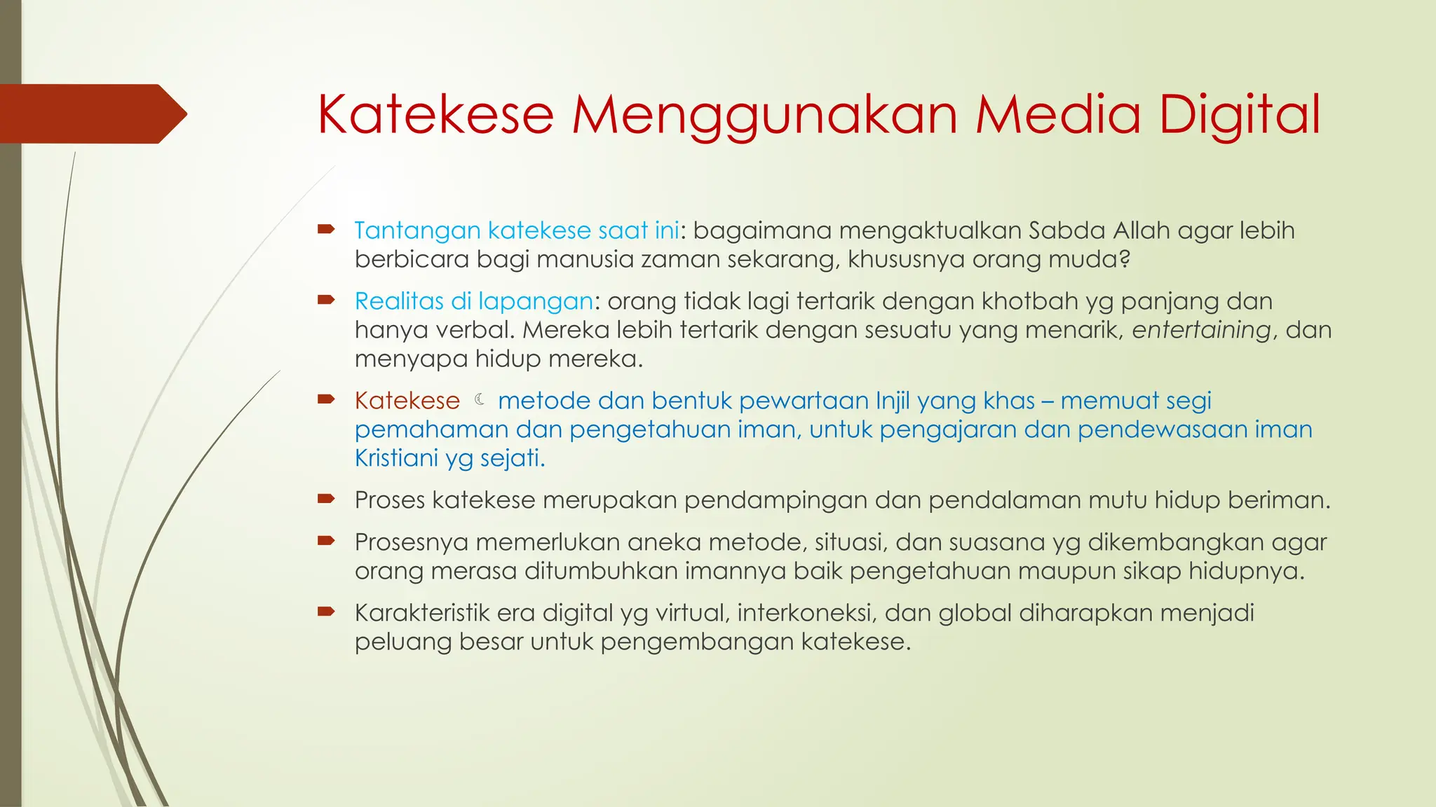 Pastoral di Era Digital untuk Gereja Katolik | PPTX