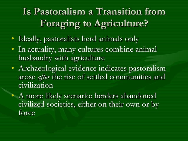 Pastoralists: Tribes into Chiefdoms? | PPT